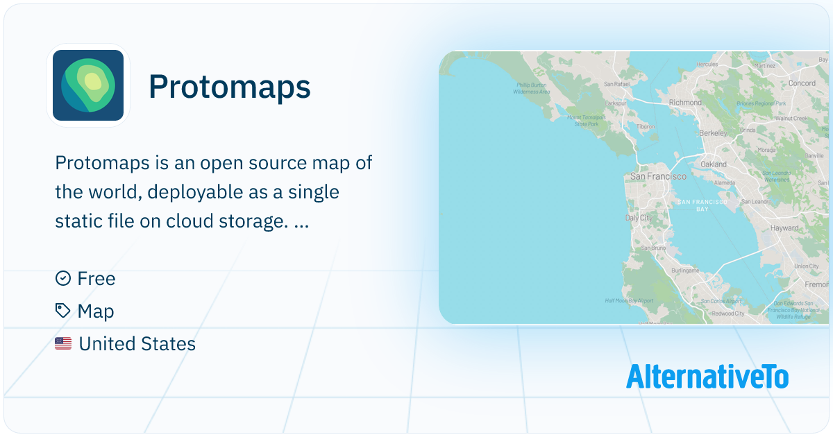 Protomaps: Open source map of the world, deployable as a single static ...