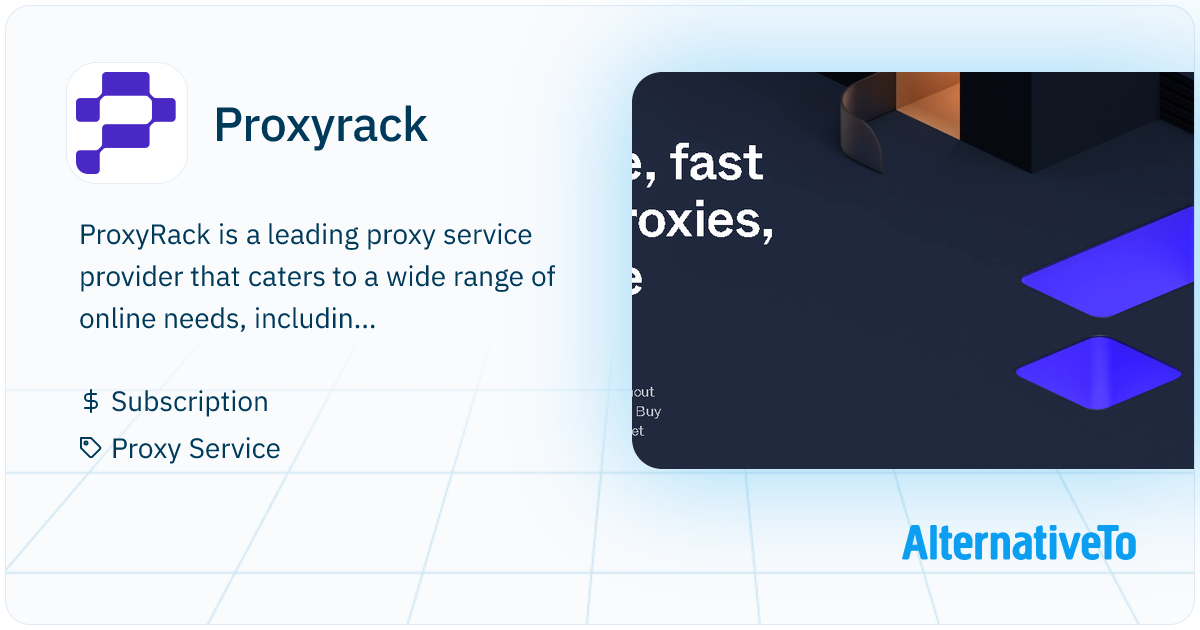 Proxyrack: ProxyRack offers residential, datacenter, and dedicated ...
