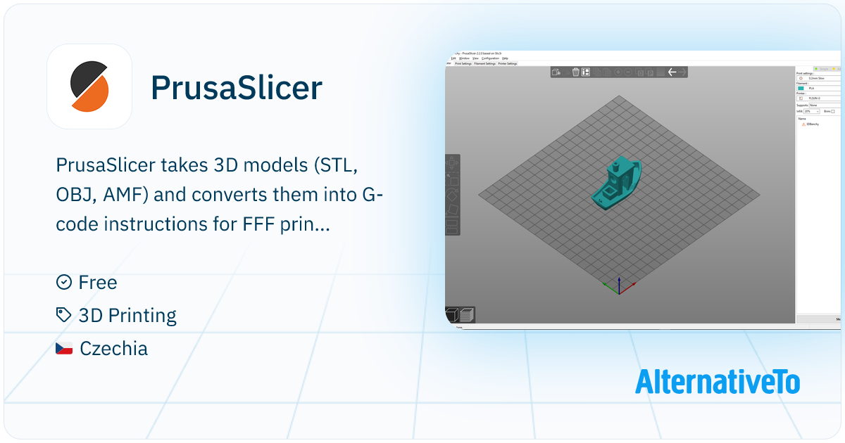 PrusaSlicer: An open-source, feature-rich, frequently updated tool that ...