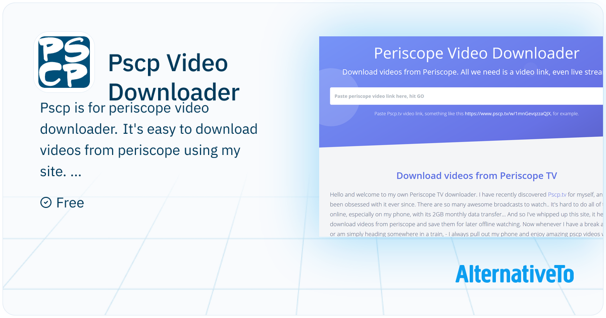 Pscp Video Downloader: Pscp.download helps users download their live ...