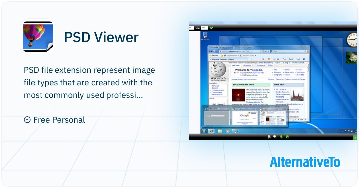 PSD Viewer: PSD file extension represent image file types | AlternativeTo