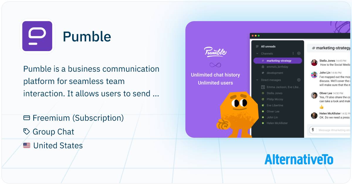 Pumble: Free team messaging app with unlimited users and channels ...