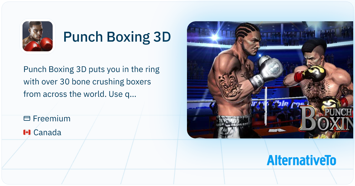 Punch Boxing 3D: Go toe-to-toe against bone crushing boxers from across ...