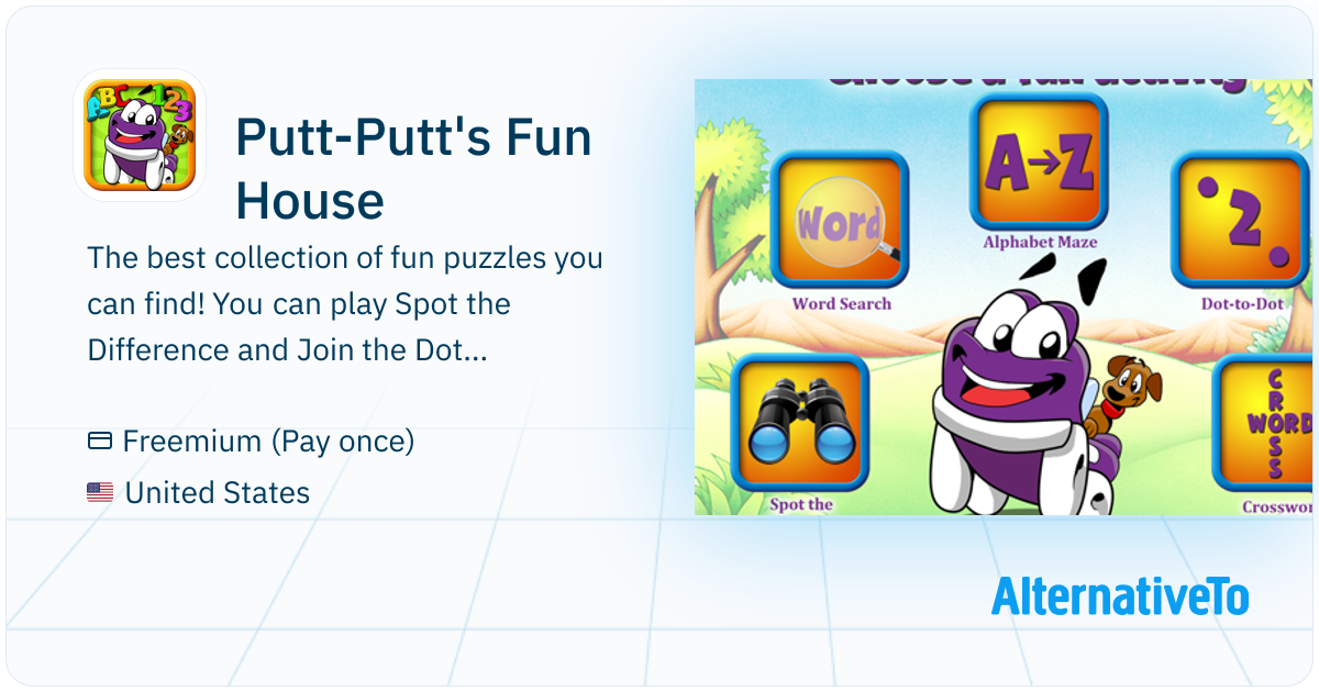 Putt-Putt's Fun House: The best collection of fun puzzles you can find ...