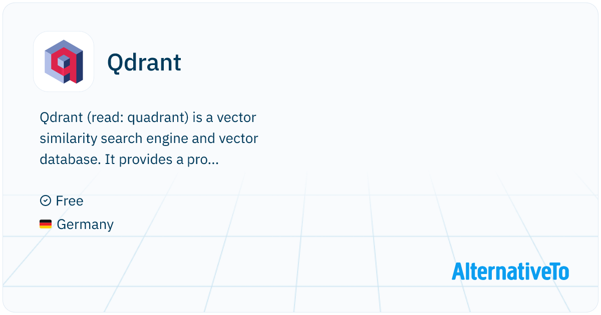 Qdrant: - High-performance, massive-scale Vector Database for the next ...