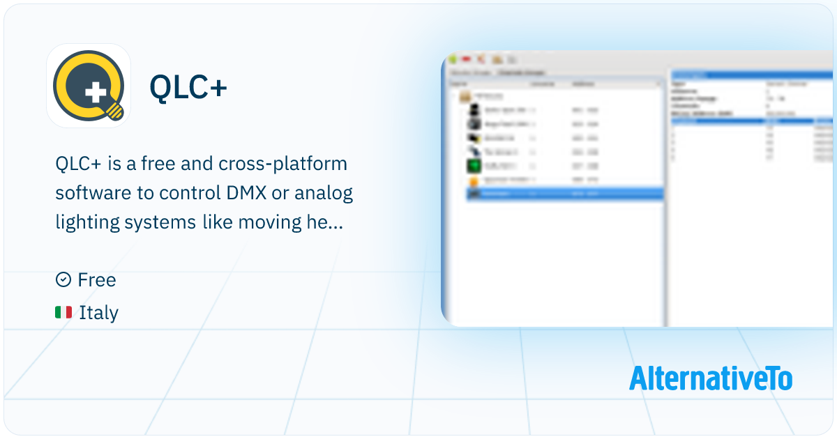 QLC+: Free and cross-platform software to control DMX or analog ...