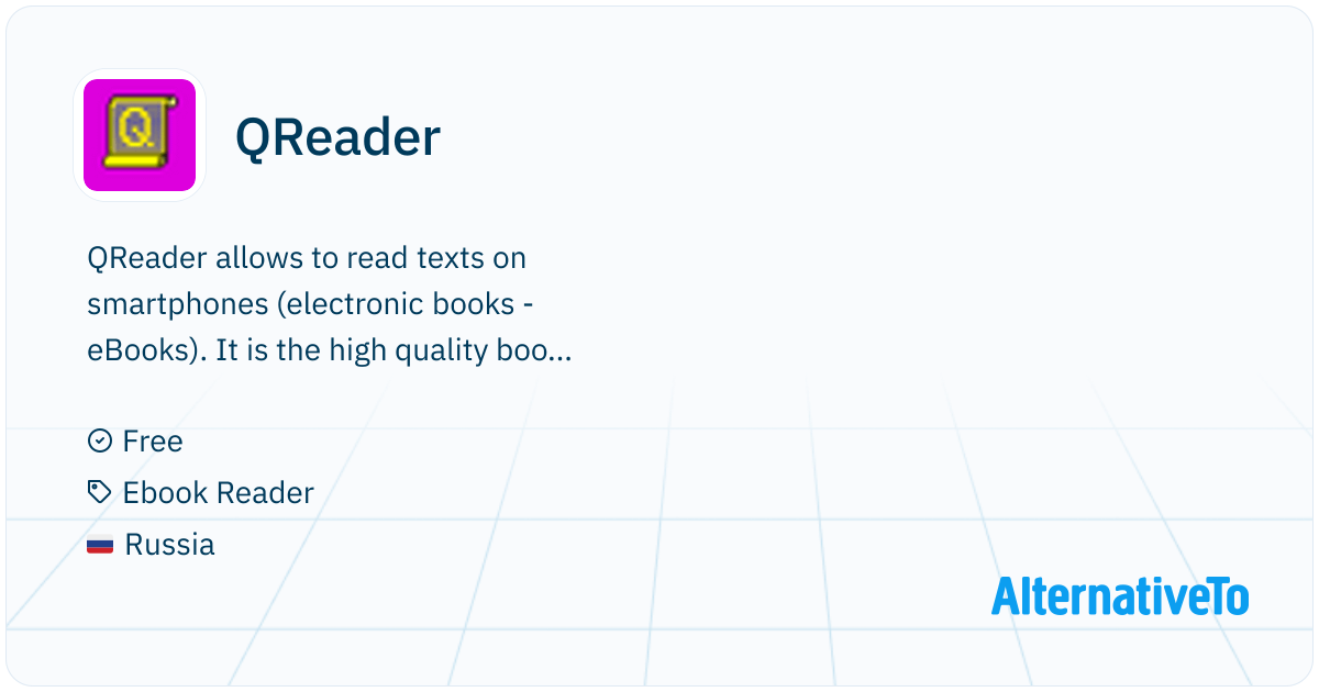 QReader: Allows to read texts on smartphones | AlternativeTo
