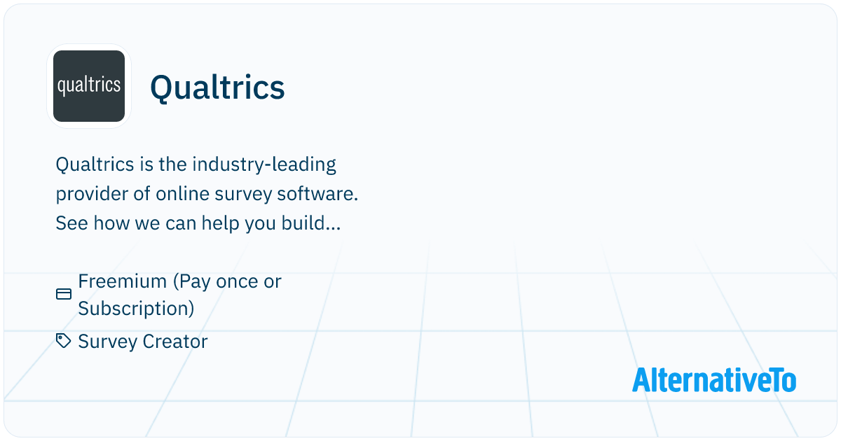 Qualtrics: The industry-leading provider of online survey software ...