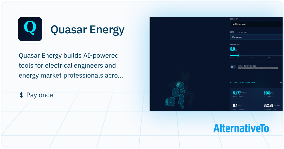 Quasar Energy: AI-powered engineering reports and energy market ...
