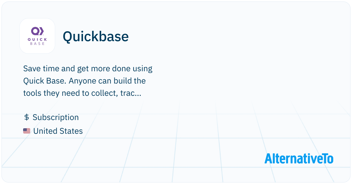 Quickbase: A platform for creating database-driven web applications ...