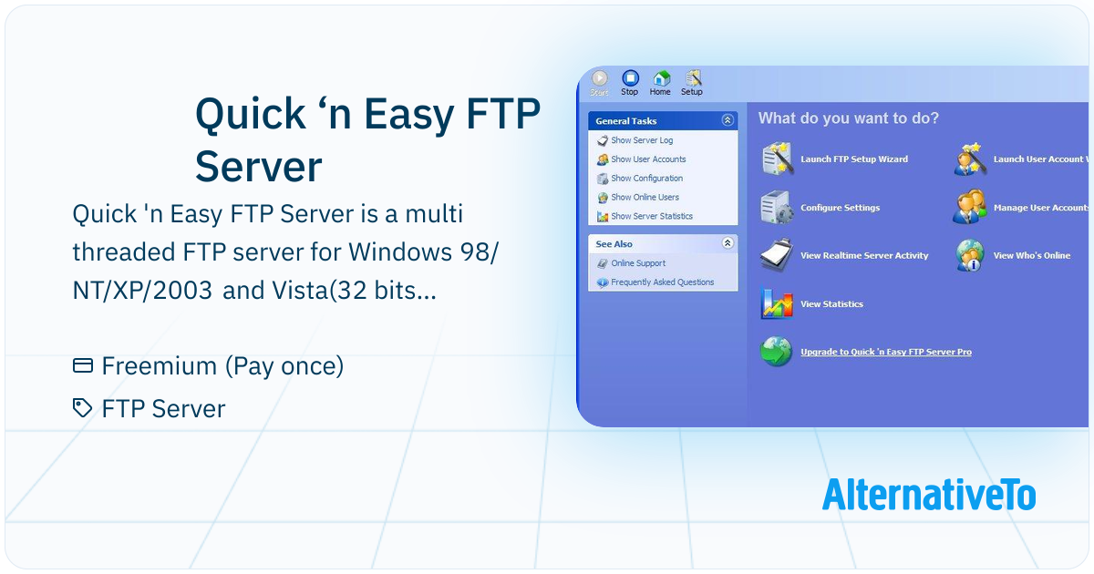 Quick ‘n Easy FTP Server: Quick 'n Easy FTP Server is a multi threaded ...