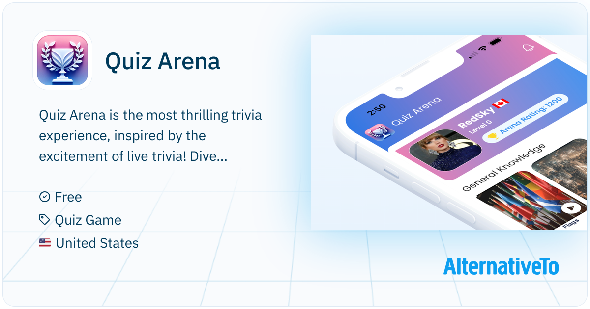 Quiz Arena: Mobile app and trivia game that allows users to compete ...