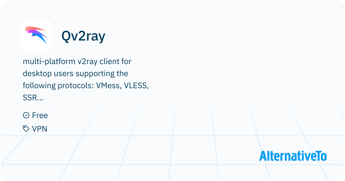 Qv2ray: Multi-platform v2ray client for desktop users supporting the ...