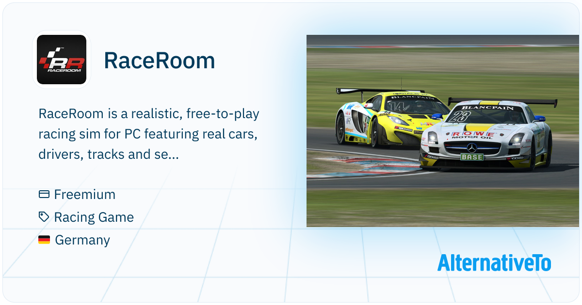 RaceRoom: Race with real drivers, cars, tracks and series in a ...
