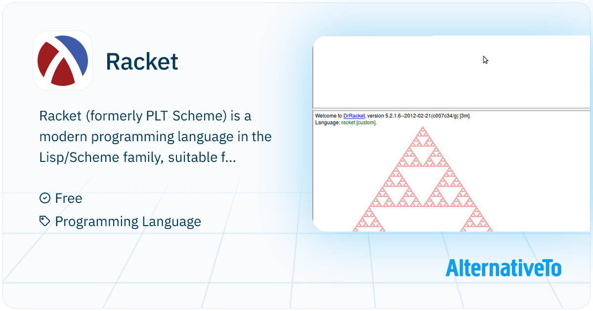 Racket: General-purpose programming language as well as the world’s ...