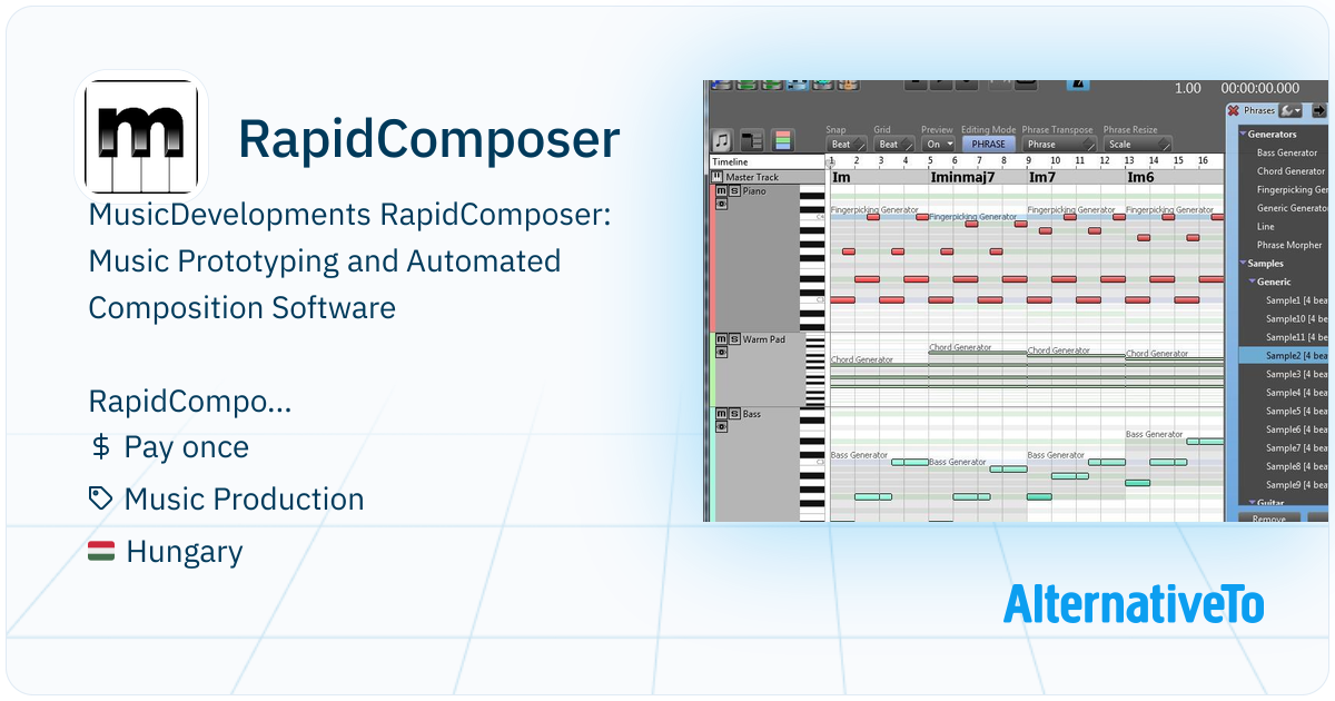 RapidComposer: Music Prototyping and Automated Composition Software ...