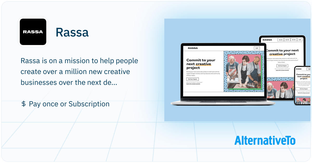 Rassa: Learn from those who’ve been there and done it and develop your ...