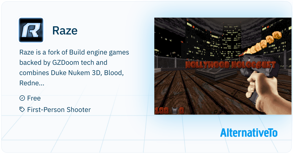 Raze: Build engine port backed by GZDoom tech. | AlternativeTo