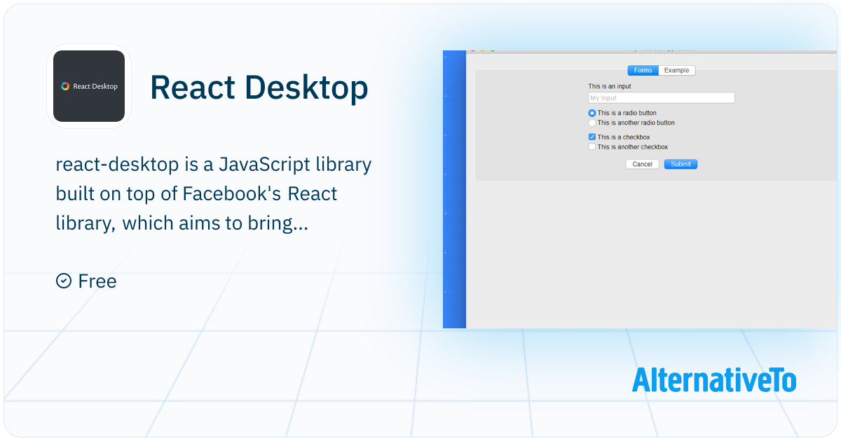 React Desktop: React UI Components for macOS High Sierra and Windows 10 ...