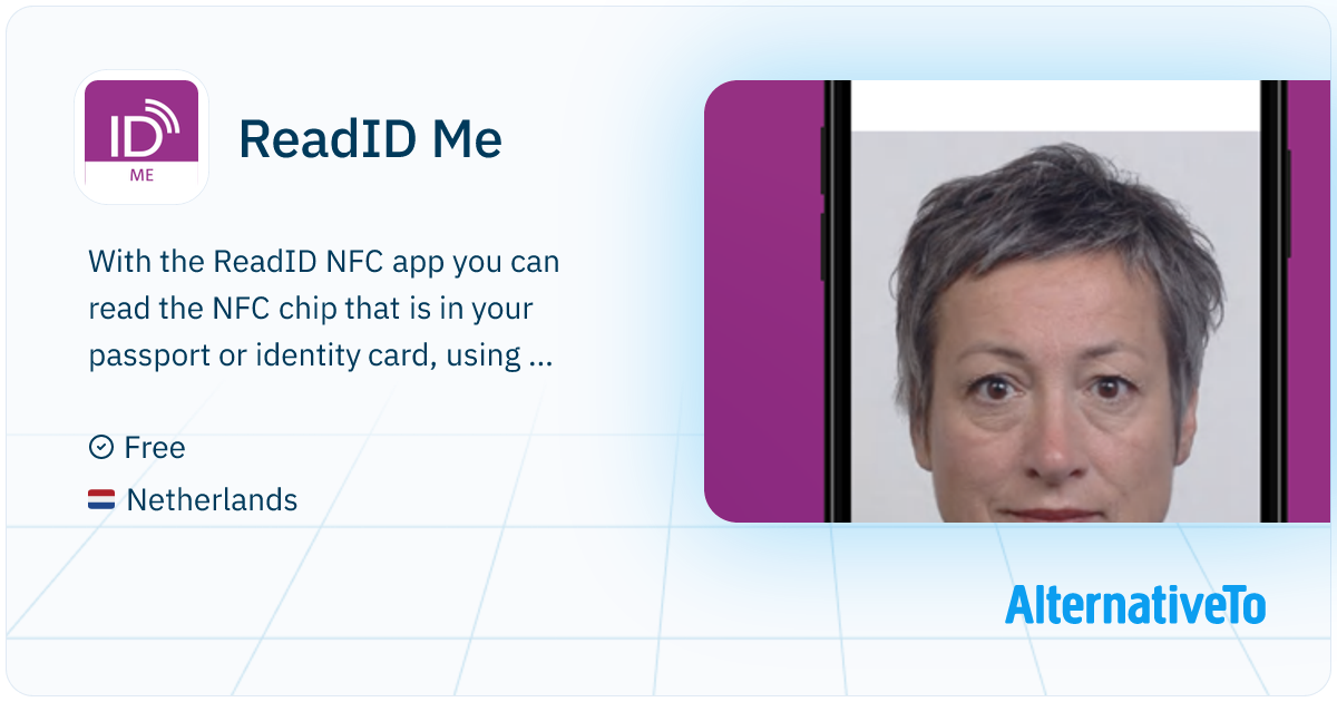 ReadID Me: With the ReadID NFC app you can read the NFC chip ...