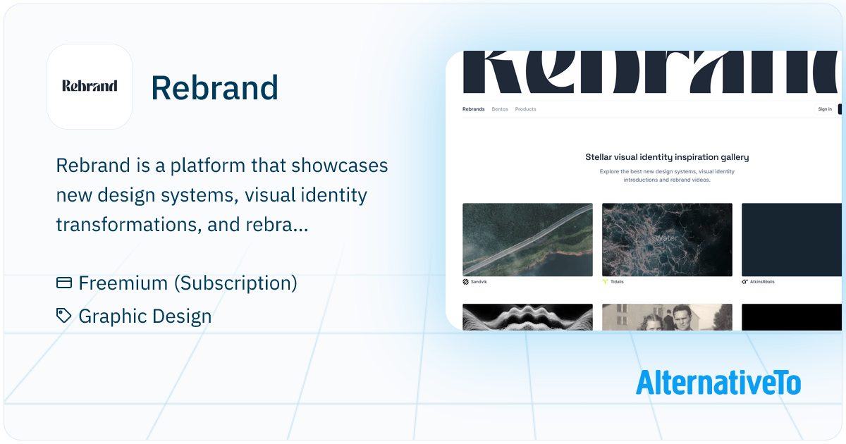 Rebrand: Curating the best new design systems, visual identity ...