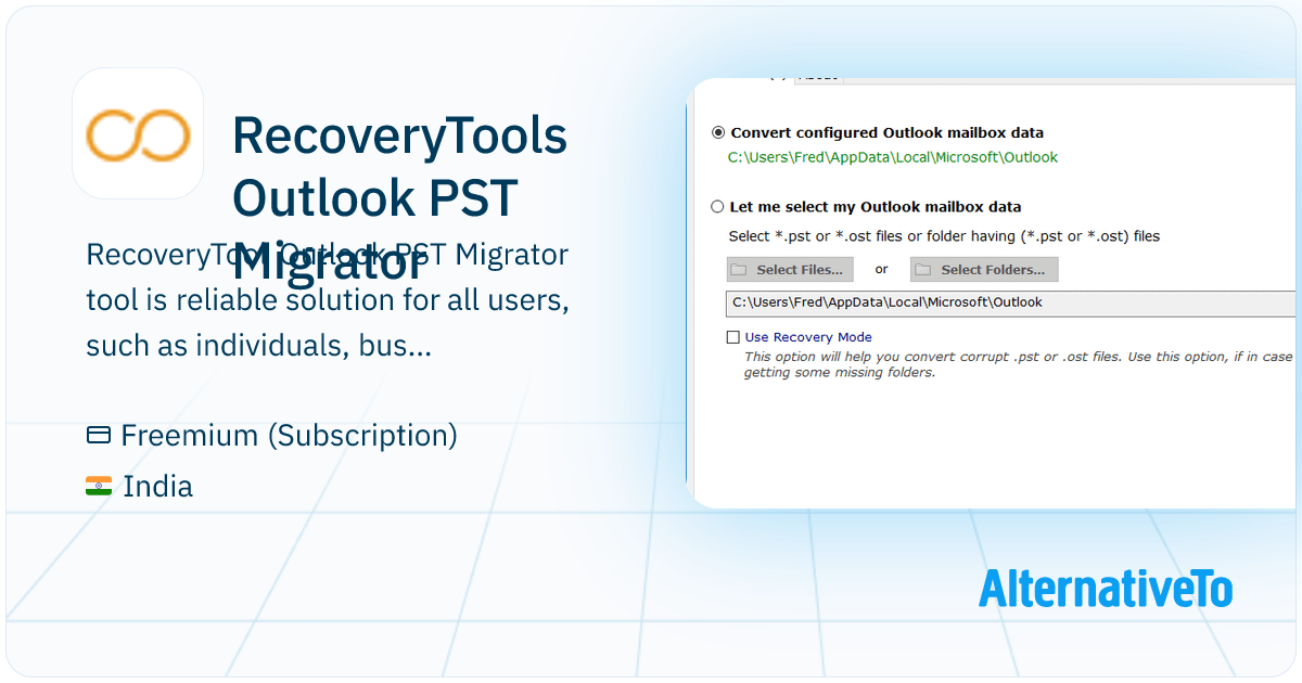 RecoveryTools Outlook PST Migrator: A reliable PST migration tool to ...