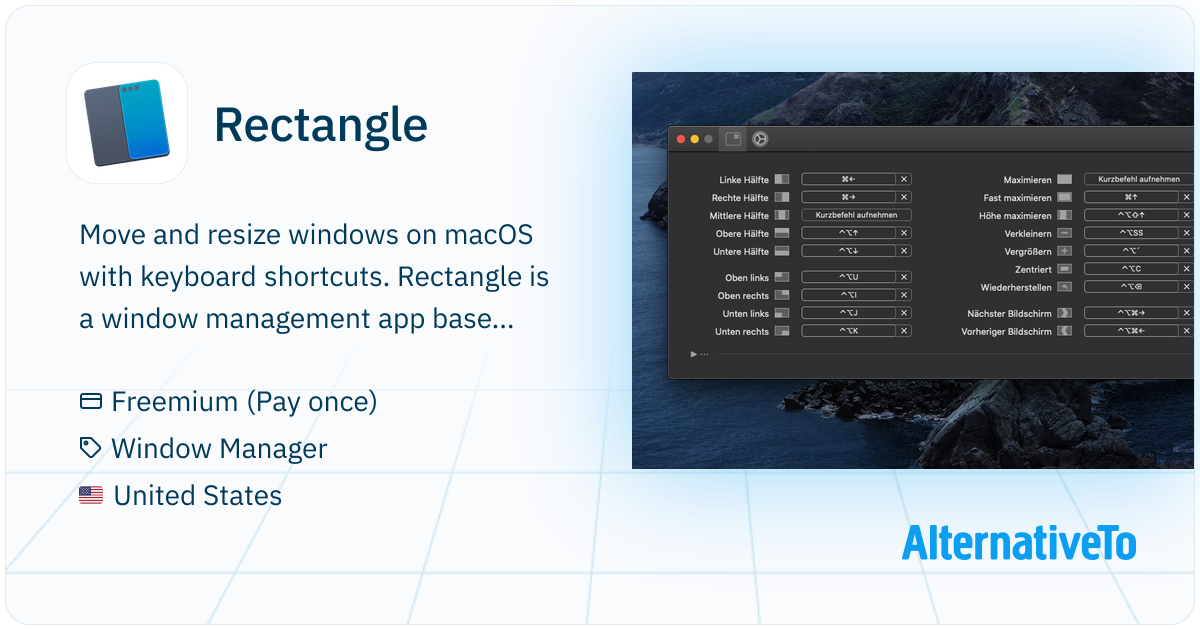 Rectangle: Window management app based on Spectacle, written in Swift ...