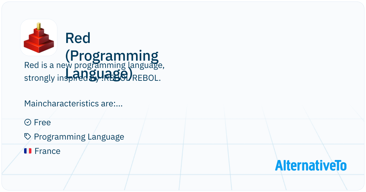 Red (Programming Language): Red is a new programming language, strongly ...