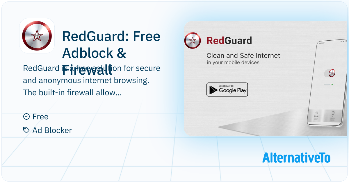 RedGuard: Free Adblock & Firewall: Free adblocker, anonymity, traffic ...
