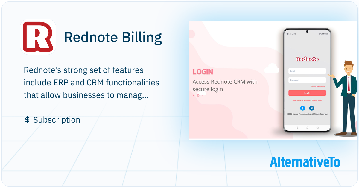 Rednote Billing: Streamline billing with ERP and CRM functions ...