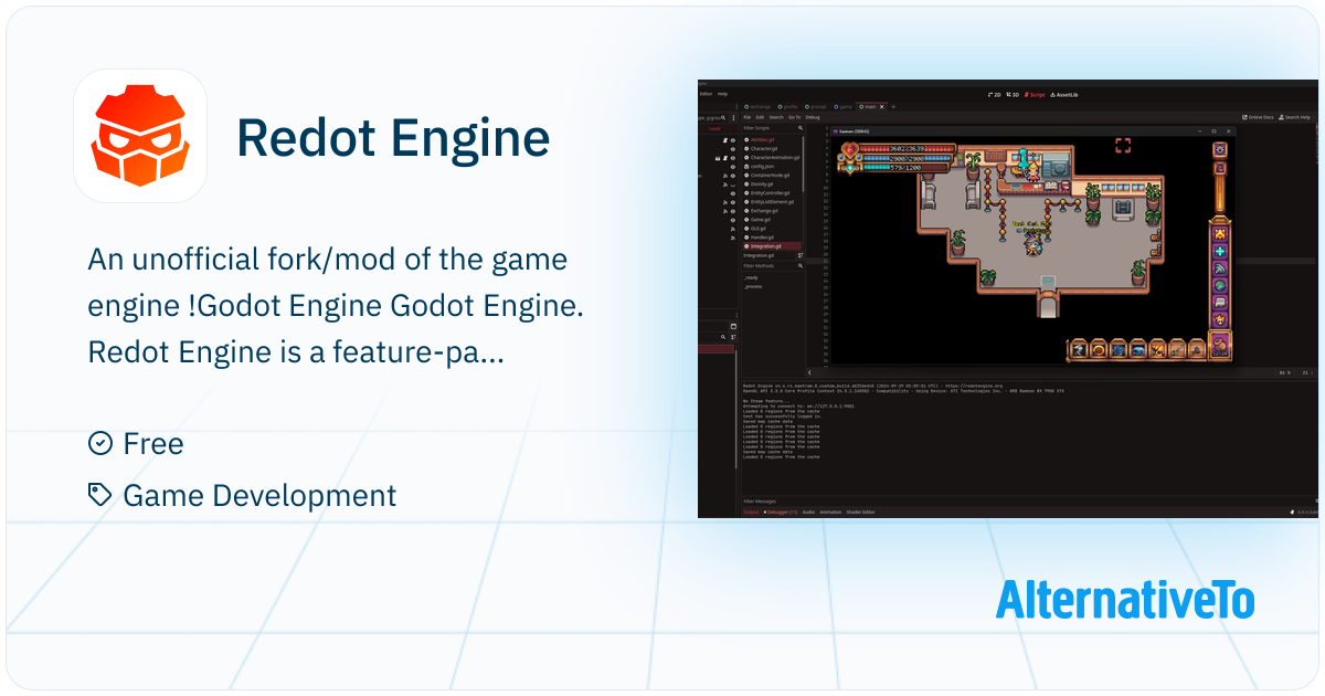 Redot Engine: Feature-packed, cross-platform fork of the Godot game ...