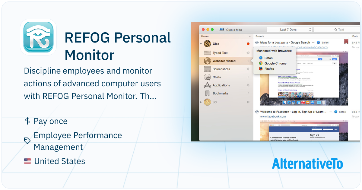 REFOG Personal Monitor: Monitors keystrokes, cut-and-paste operations ...