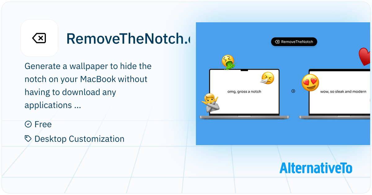 RemoveTheNotch.com: Hide the notch on your MacBook without downloading ...