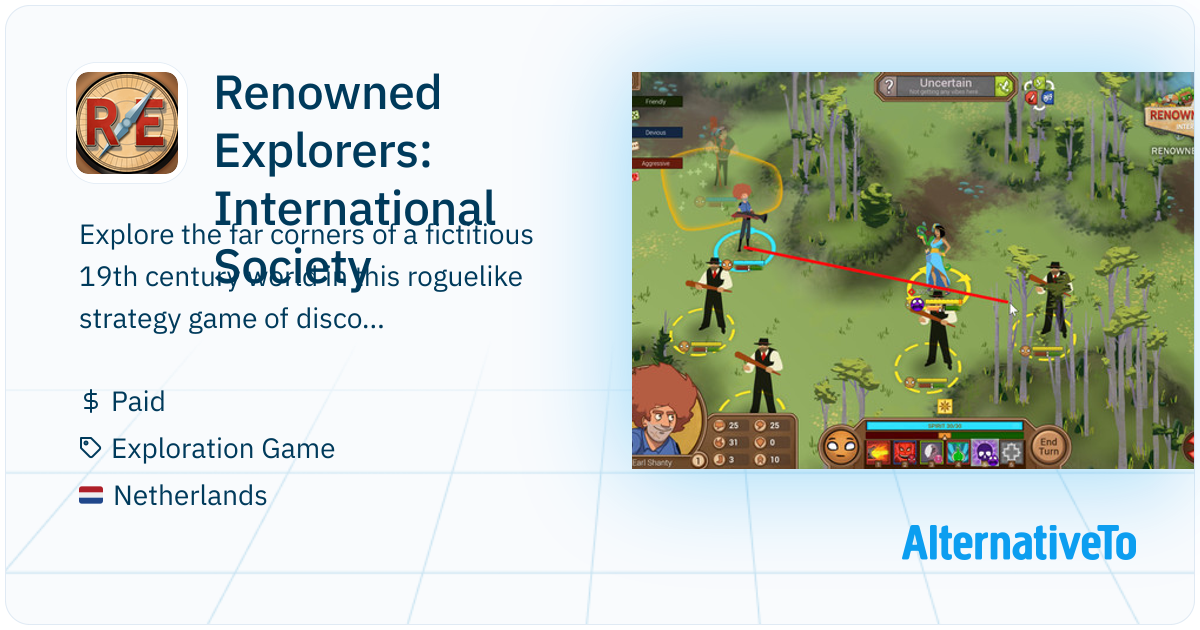 Renowned Explorers: International Society: Strategic rogue-like game of ...