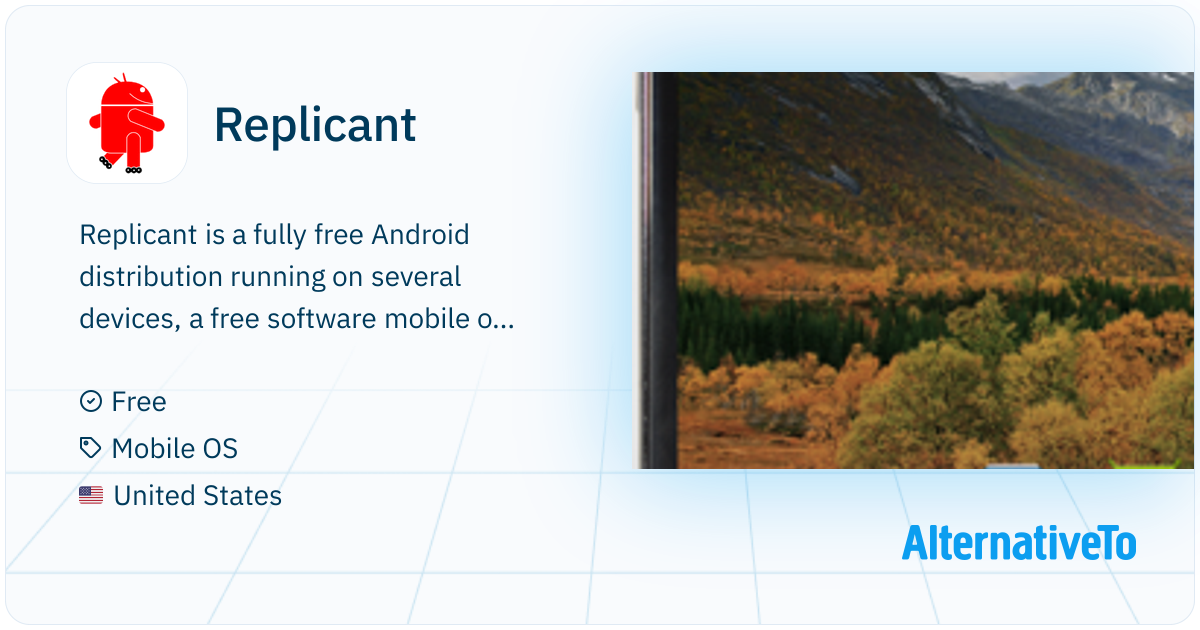 Replicant: A distribution of Android that is 100% Free Software ...