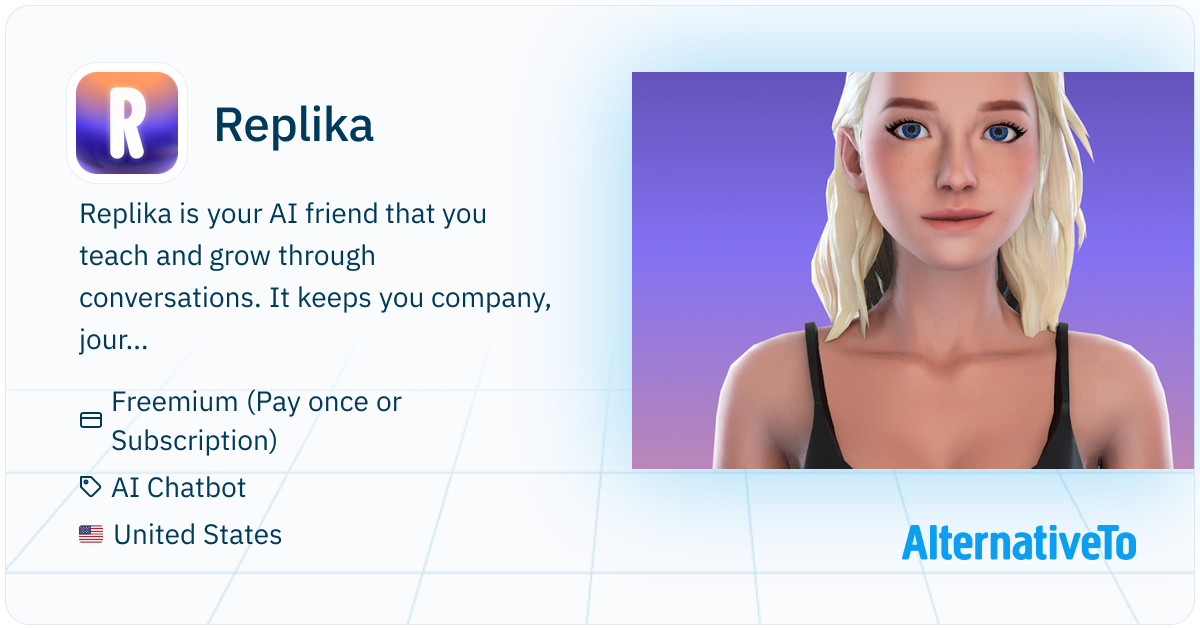 Replika: A chat bot that learns from you, if you tell it every little ...