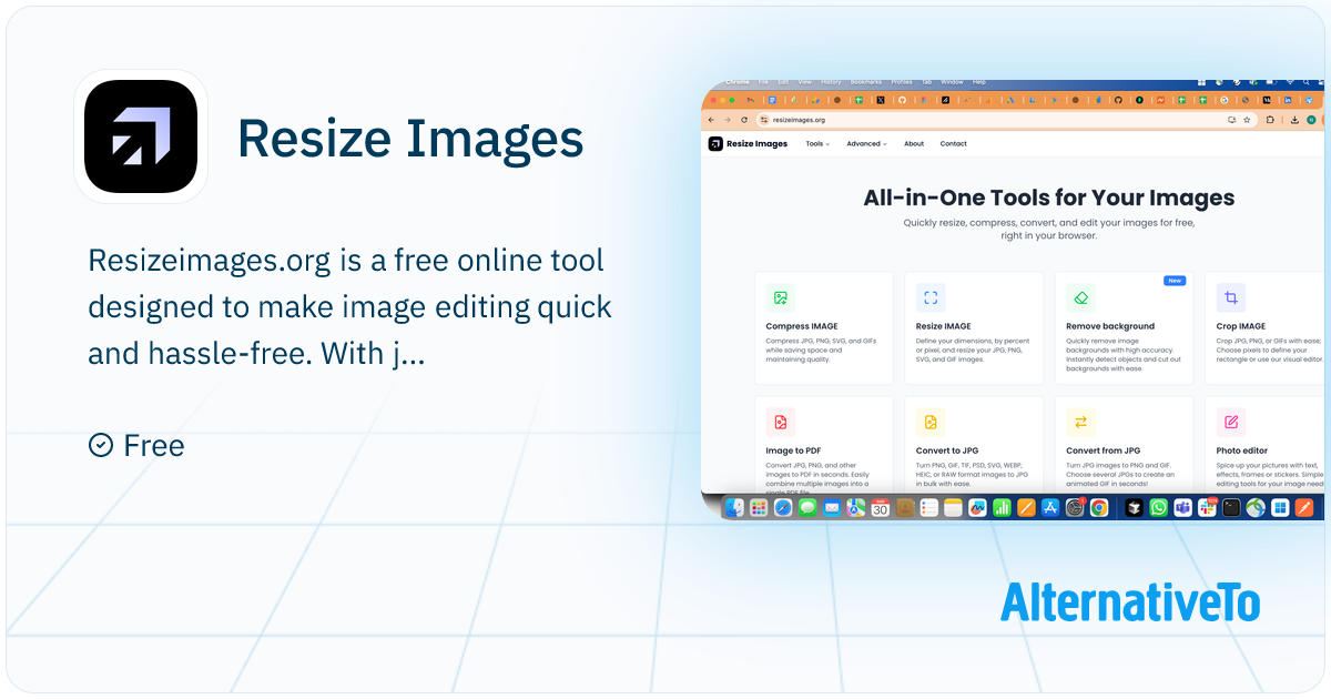 Resize Images: A simple, browser-based tool to quickly resize, compress ...