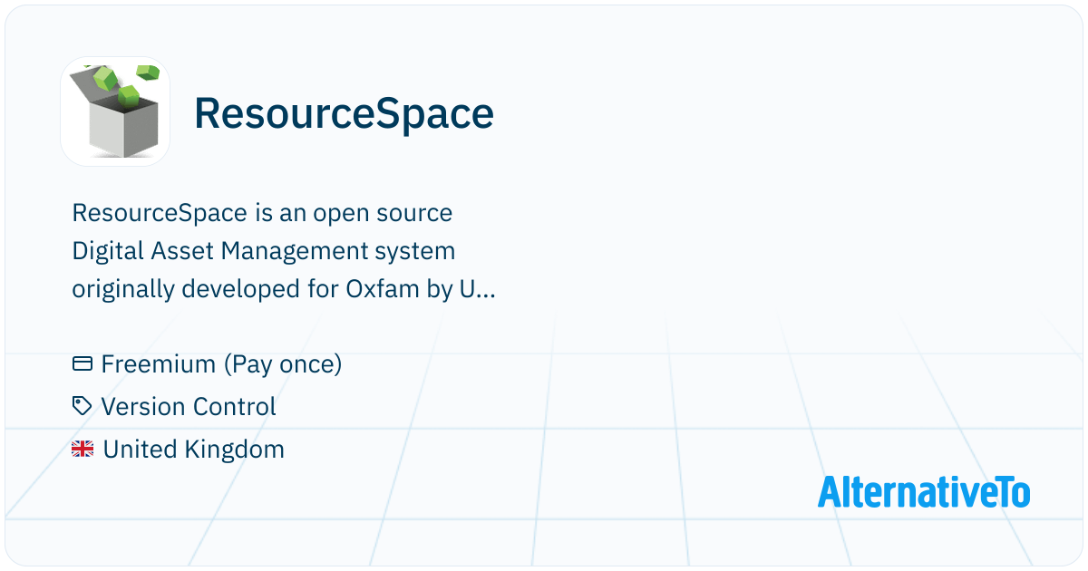 ResourceSpace: Open source Digital Asset | AlternativeTo