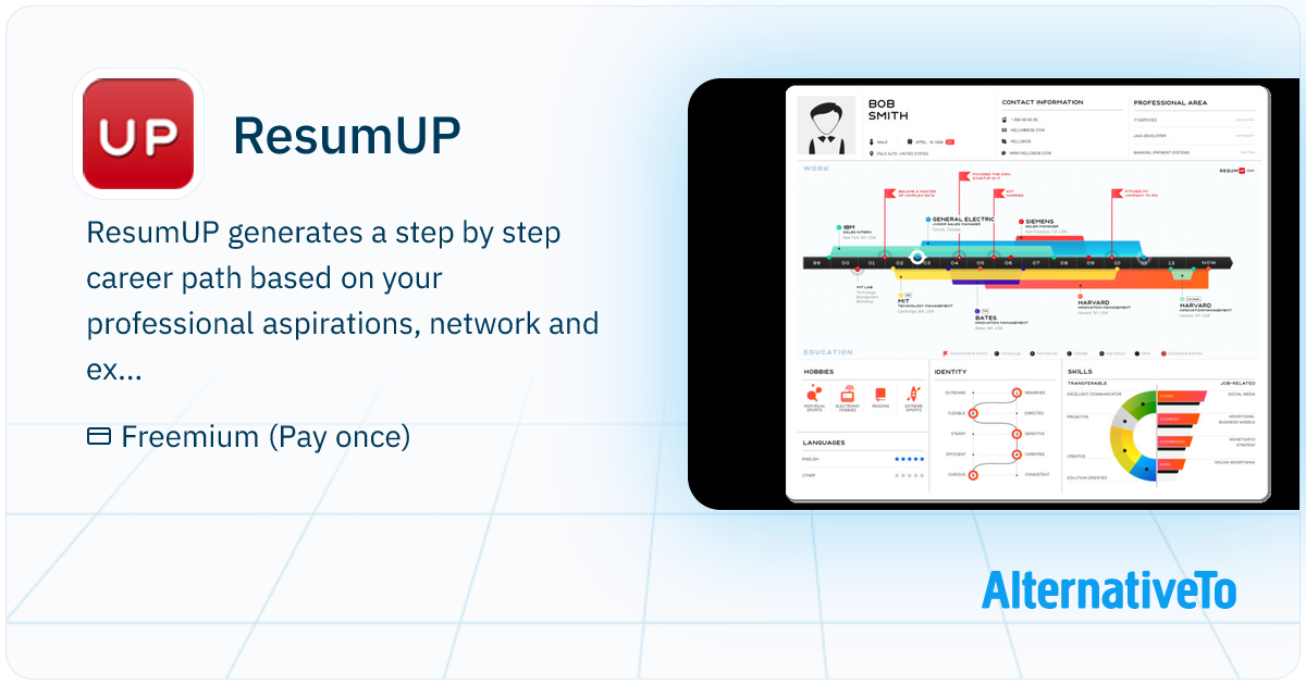 ResumUP: Curriculum vitae application | AlternativeTo