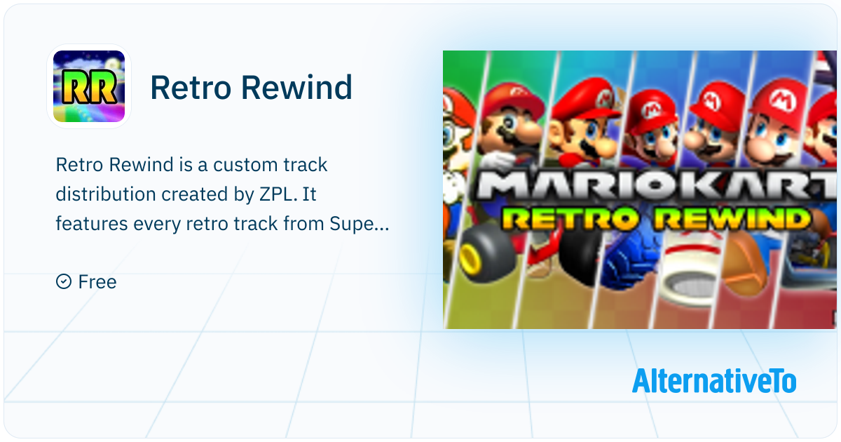 Retro Rewind: Custom track distribution featuring every retro track ...