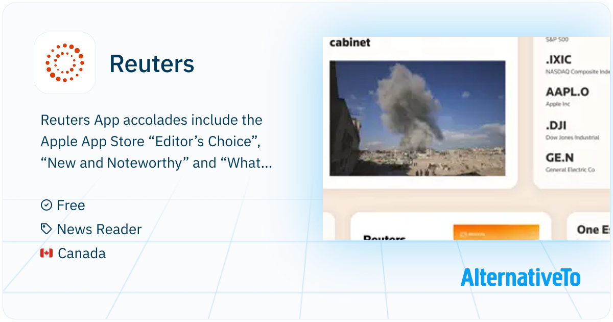 Reuters: App delivers breaking news, analysis and market data from the ...