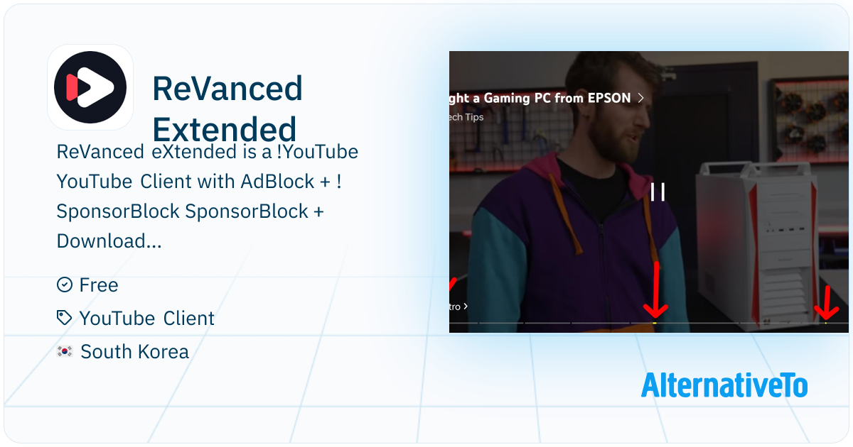 ReVanced Extended: ReVanced eXtended is a YouTube Client with AdBlock ...