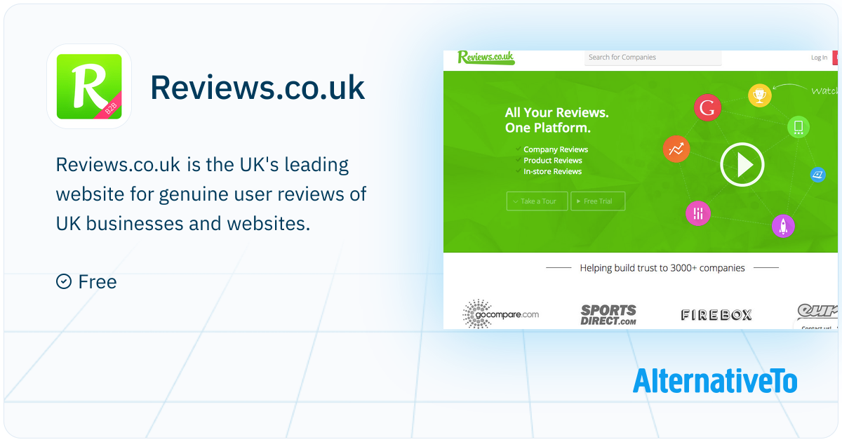 Reviews.co.uk: UK Review collection platform. Collects genuine reviews ...