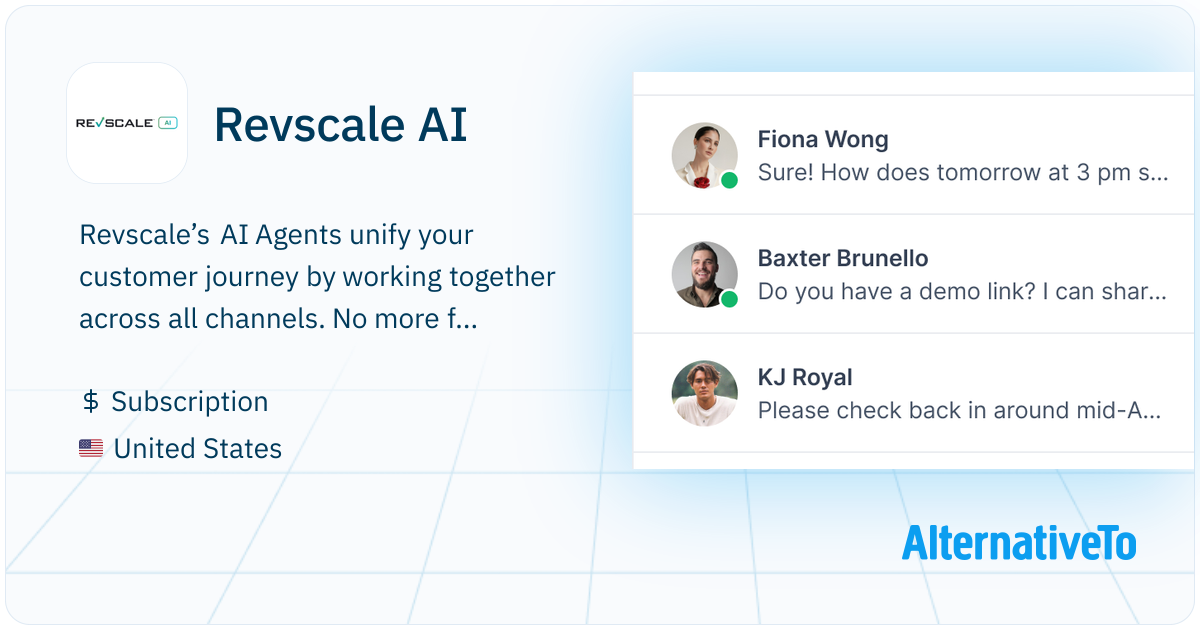 Revscale AI: Revscale connects every customer conversation with AI ...