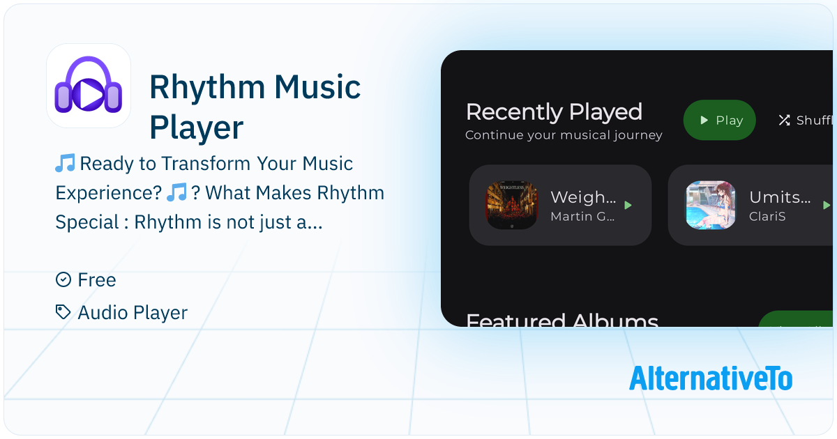 Rhythm Music Player: Professional Music Player with Material You ...