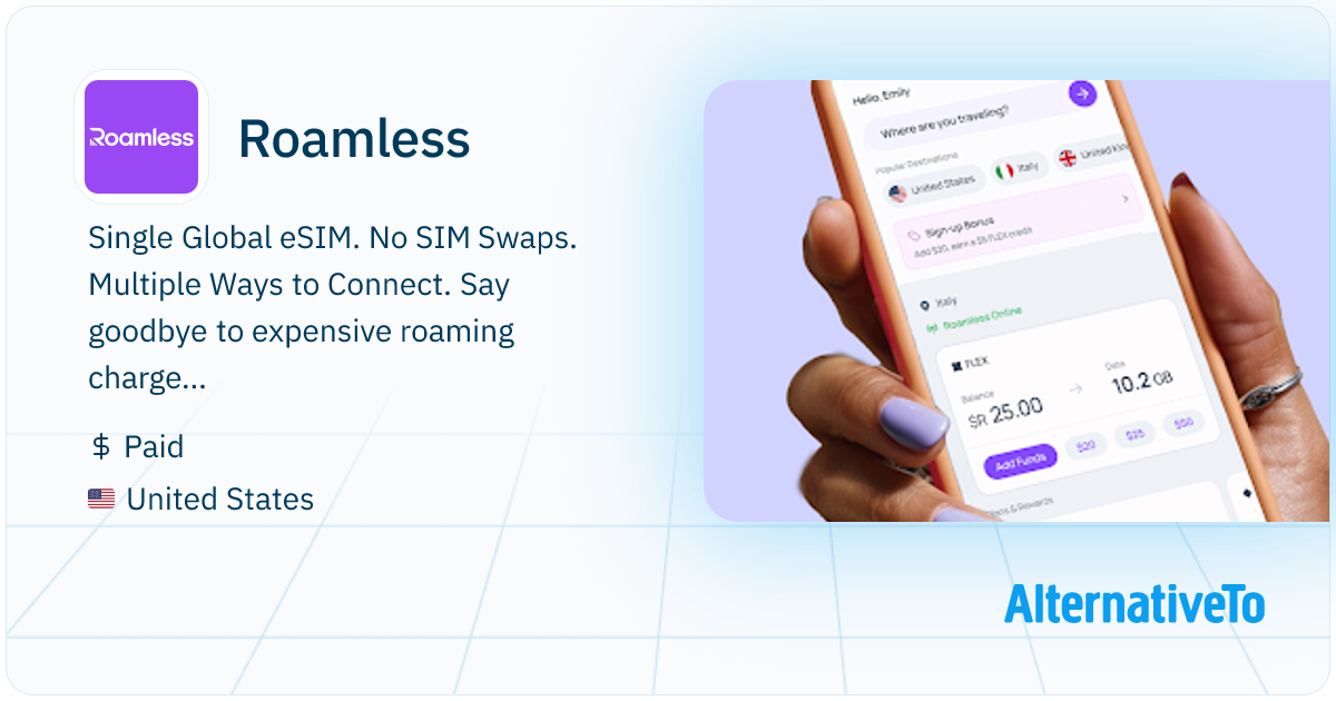Roamless: Next-gen travel internet app using a Single Global eSIM for ...