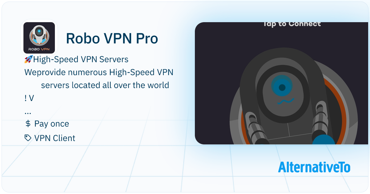 Robo VPN Pro: High-Speed VPN service. Built using cloud technology ...