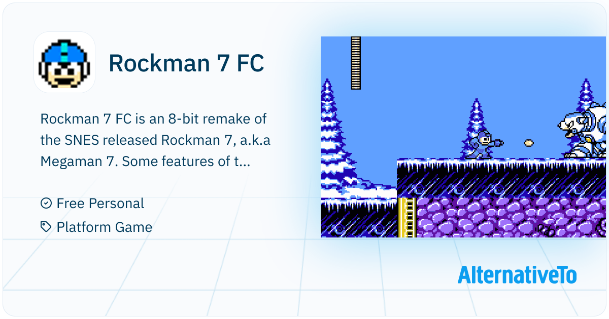 Rockman 7 FC: 8-bit demake fan game of Rockman 7 (Megaman 7 ...