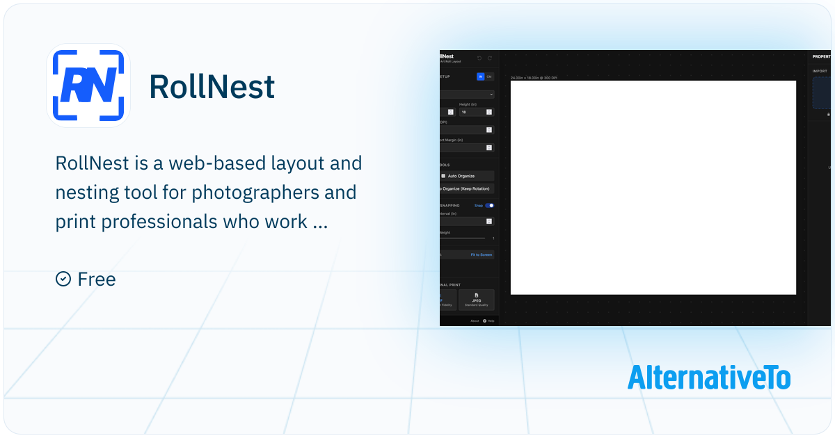 RollNest: Web-based wide-format print layout tool for photographers and ...