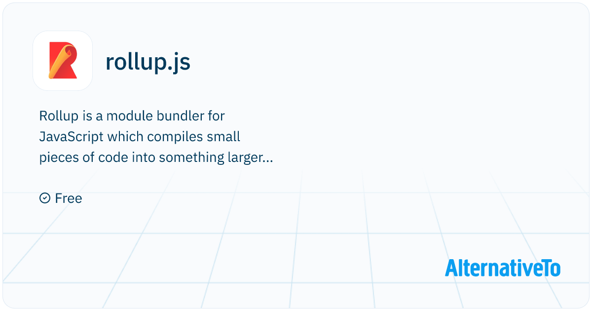 rollup.js: Rollup is a module bundler for JavaScript which compiles ...